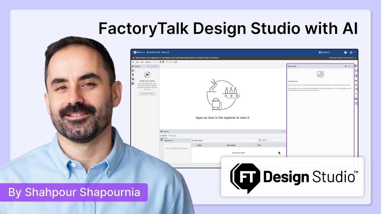 How FactoryTalk Design Studio Uses AI to Help You