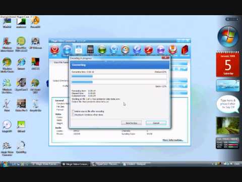 Converting Video files with Magic Video Converter - Tutorial