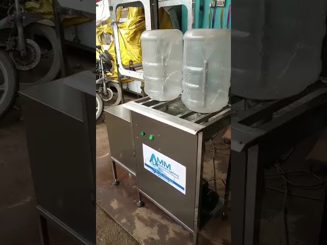 Jar Washing Machine - Automatic Jar Washing Filling & Capping ...