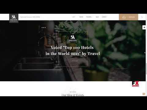 Hotel WordPress Theme Sailing Hotel