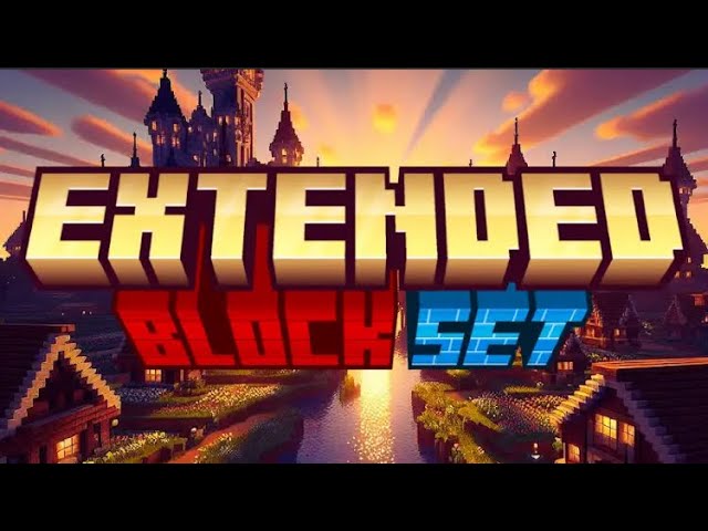 Extended Block Set Minecraft Mod