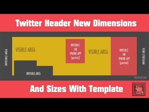 New Twitter Header Dimensions & Sizes W/Template |