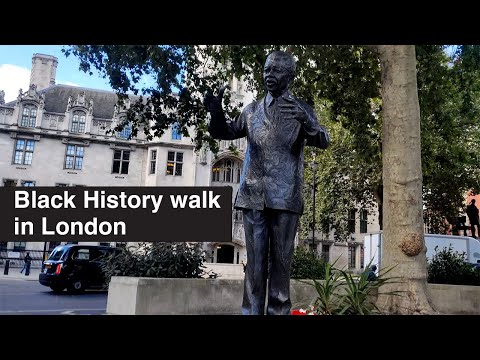 Black History walk in London