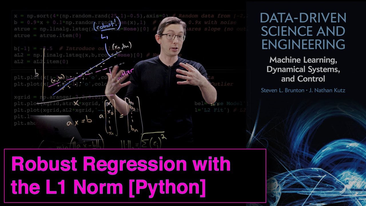 Robust Regression with the L1 Norm [Python]