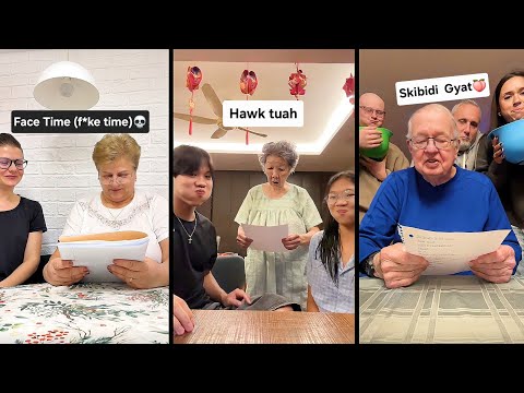 parents reading brainrot words