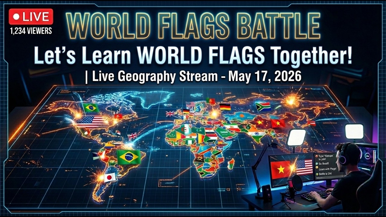 Learning World Flags | Geography Live Session – May 20, 2026