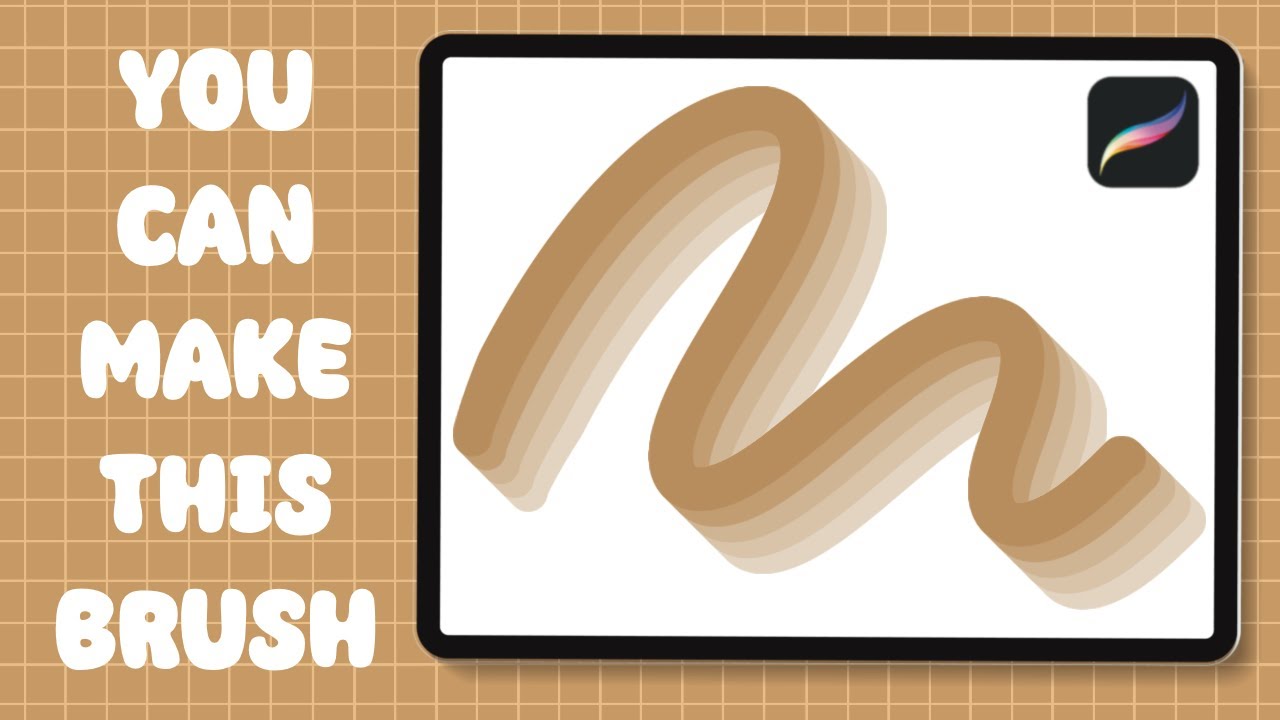 How to make custom multi-shadow brush in procreate | Procreate Tutorial | Custom Brushes #tutorial