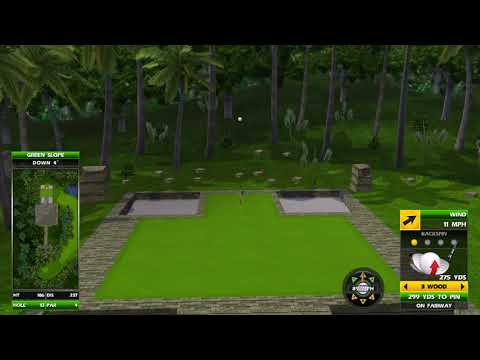 Golden Tee Replay on Coconut Beach.