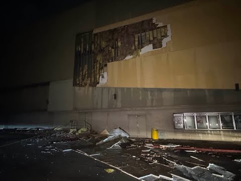 Movie theater at Promenade Mall damaged after severe weather in Green Country