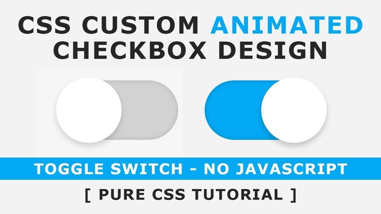 Custom Checkbox CSS | Styling Checkbox | Pure CSS Tutorial | CSS - Simple Checkbox Styling :-)