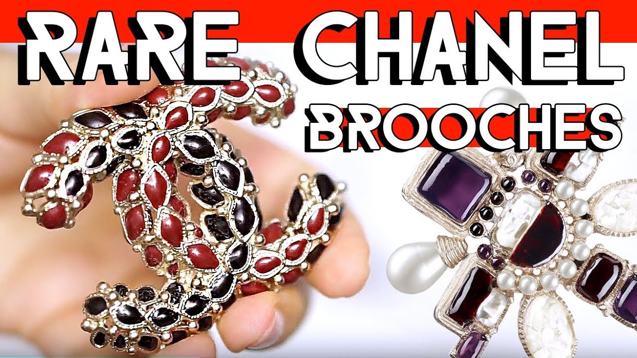 RARE CHANEL BROOCH COLLECTION