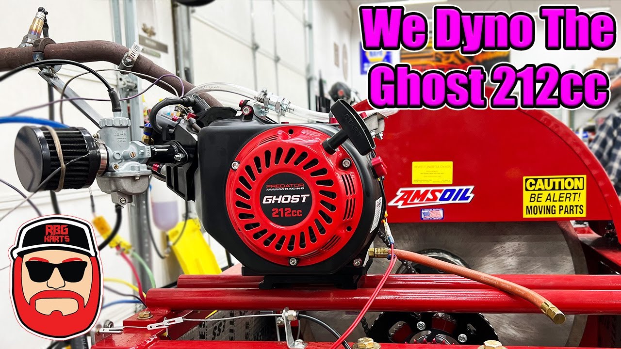 We Dyno Test The Predator Ghost 212cc Racing Engine!!!
