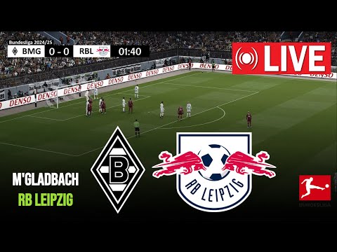 🎥 LIVE: Borussia M'gladbach vs RB Leipzig | Bundesliga heute | HD-Übertragung