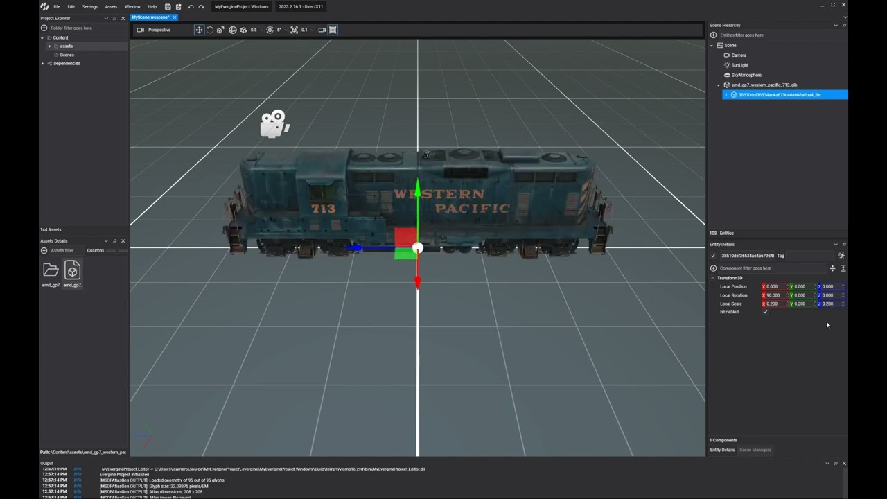 New Evergine .Net 7.0