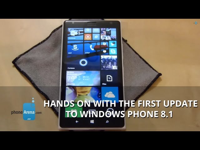 Hands-on with the first update to Windows Phone 8.1 - PhoneArena