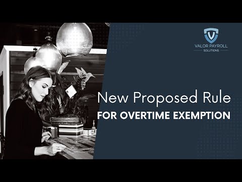 New Proposed Rule to Raise Overtime Exemption Salary