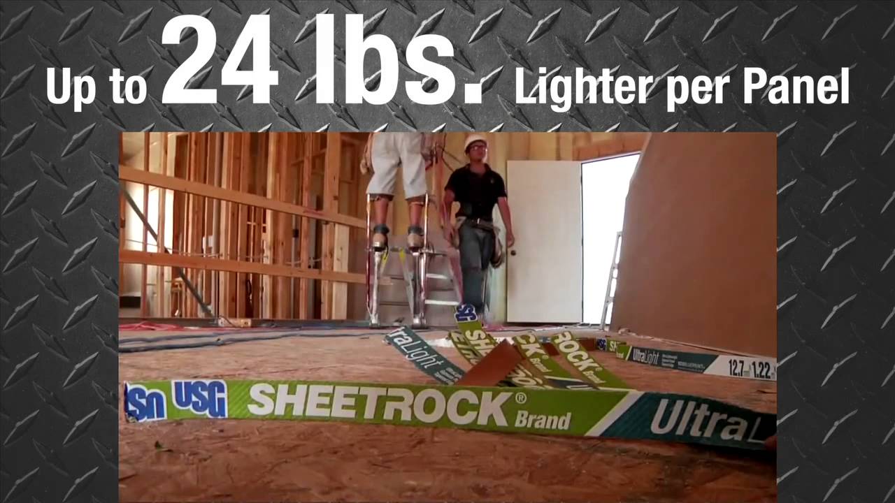 USG UltraLight Gypsum Panel - The Home Depot