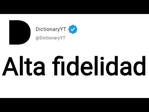 Alta fidelidad Meaning in English