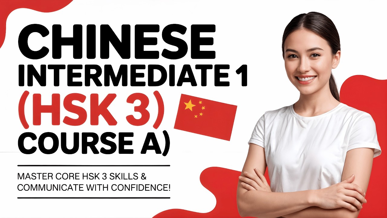 Chinese Intermediate 1 (HSK 3) – Pass the HSK 3 Test with Real Mandarin Speaking