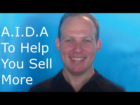 AIDA: how to sell like a pro! AIDA stands for Attention, Interest, Desire and Action