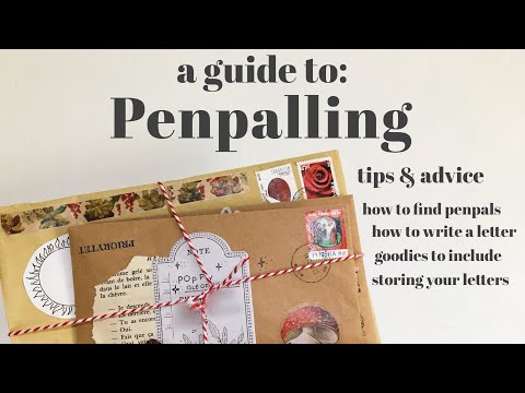 a guide to penpalling | all my tips & advice!