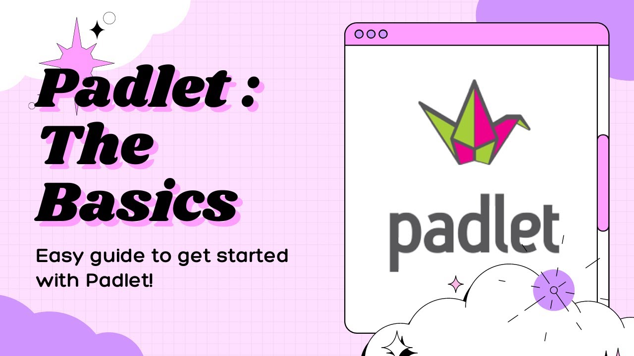 Padlet : The Basics. (CC ON)
