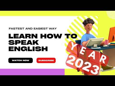 "Pros and cons" Learn how to speak English in a fastest and easiest way in 2023.