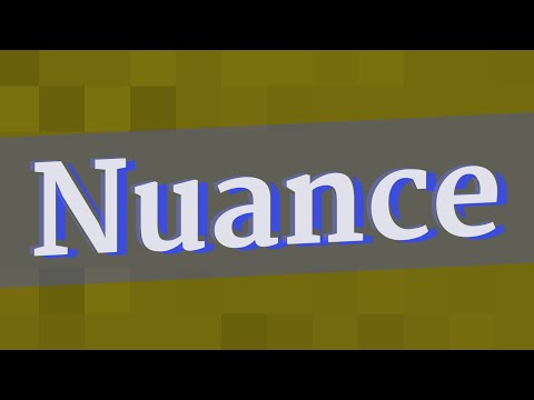 NUANCE pronunciation • How to pronounce NUANCE