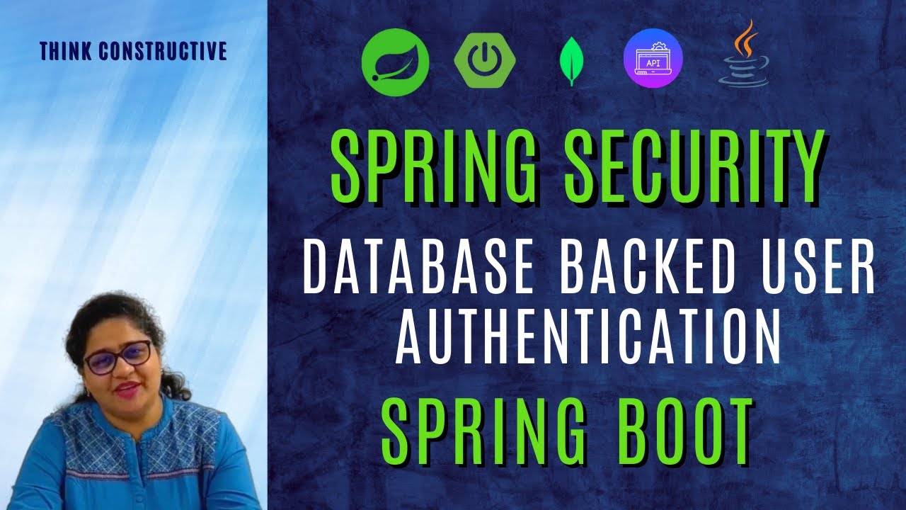 Spring Security : User Authentication for Java Spring Boot REST API with Database #springsecurity