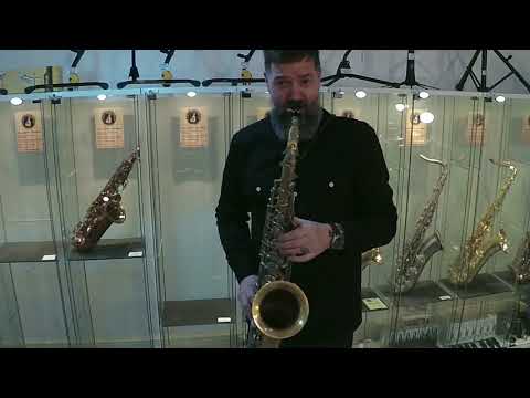 Vintage Ida Maria Grassi Jade Rollers Tenor Saxophone, | Reverb