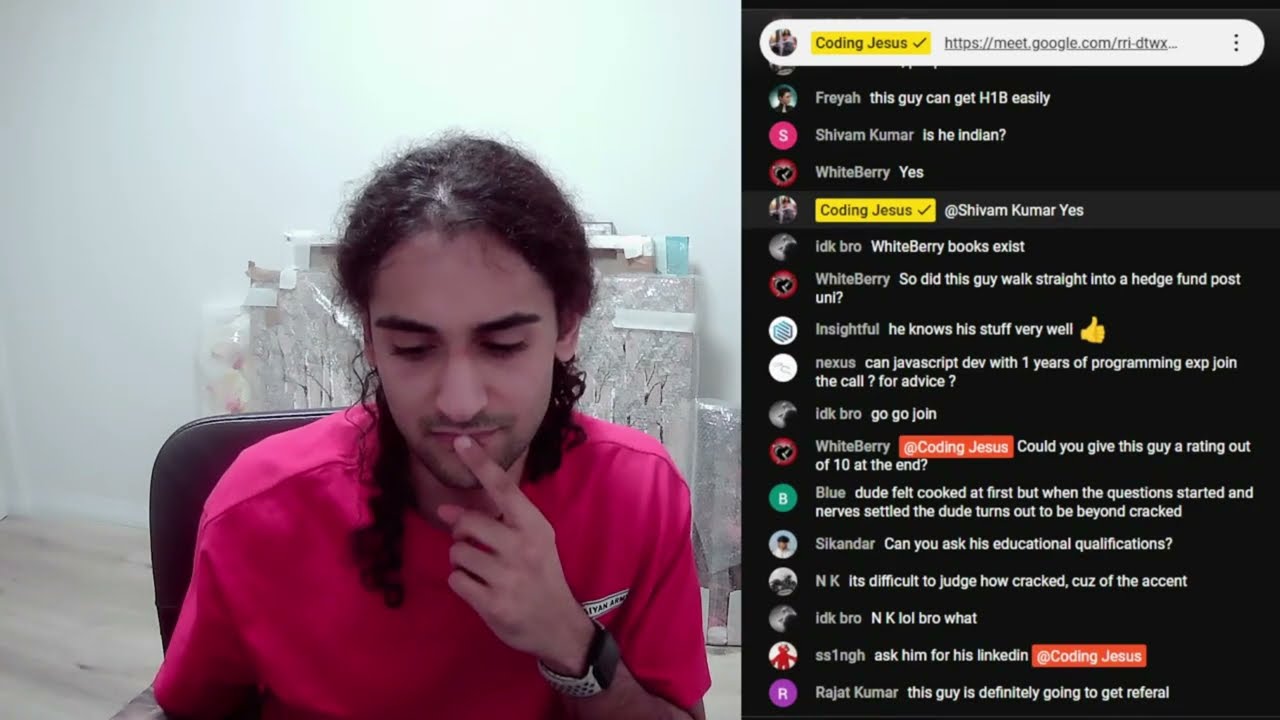 quant dev candidate ROCKS mock C++ interview | Call In 19