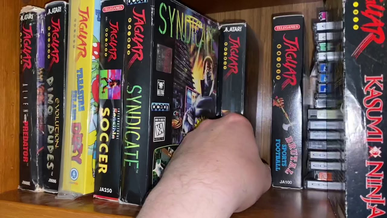 Atari Jaguar Collection Reveal 2021