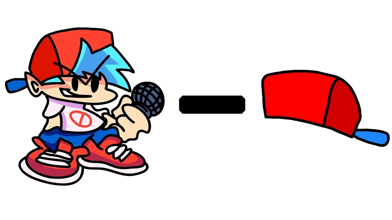 FNF Boyfriend - Hat = ?. Night Funkin Animation. FNF - clothes
