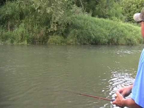 trout fishing with Scott