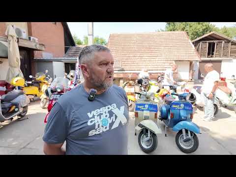 TV BEČEJ: A Vespa motorosok Óbecsére látogattak