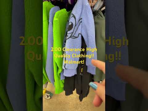 Walmart Clearance!! 2.00 Amazing clothing!!
