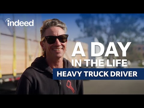 A Day in the Life of a Heavy Truck Driver | Indeed