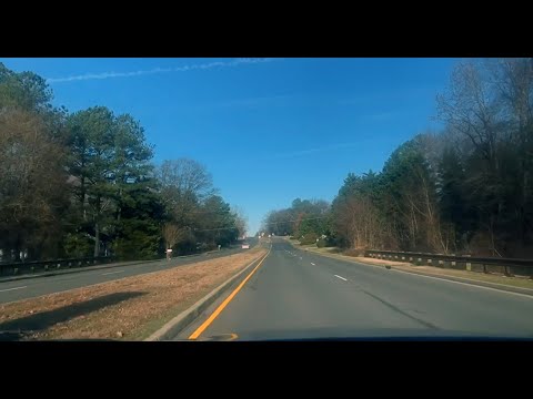 Driving in Western Henrico County Virginia