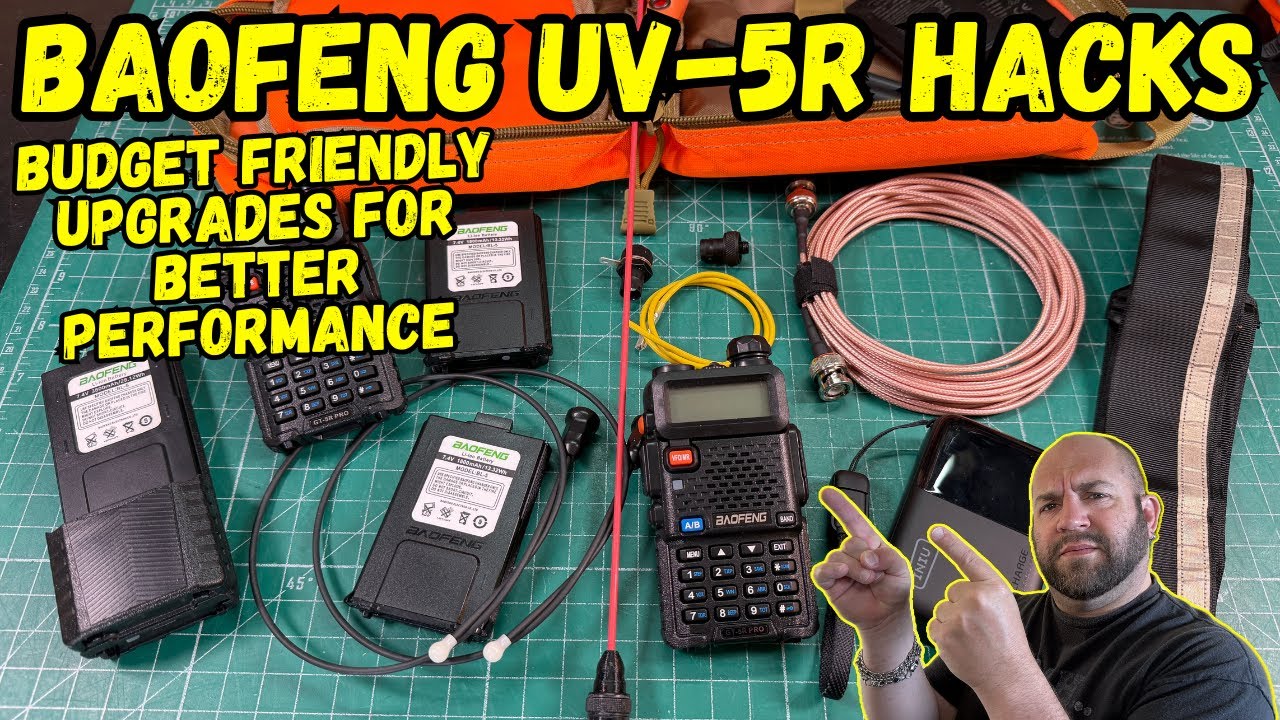 Baofeng UV-5R Hacks: Budget-Friendly Upgrades For Better Performance!