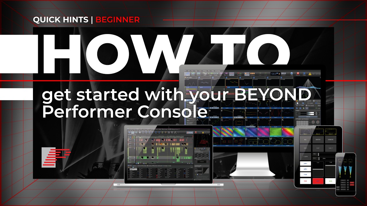 How to get started with your BEYOND Performer Console