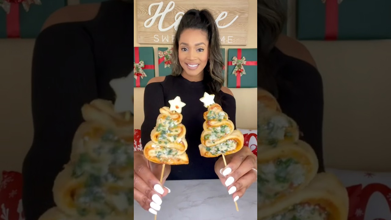 Christmas Tree Appetizer #recipe #cooking