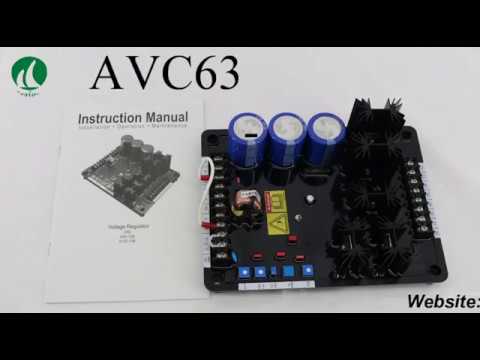 AVC63-12B2 VR6 400HZ Automatic Voltage Regulator for Generator Genset