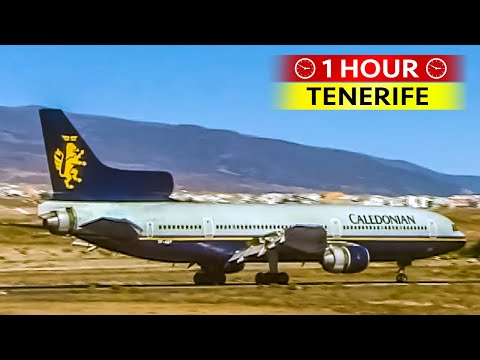 1 Hour of Plane Spotting at TENERIFE (1998)