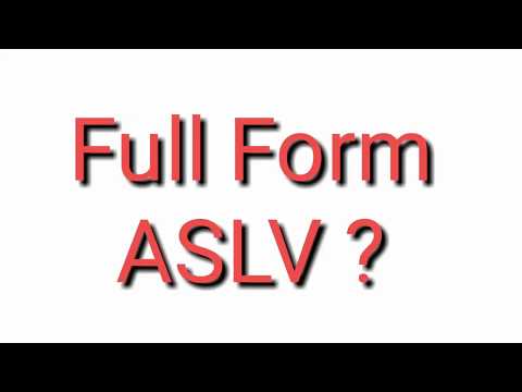 Full Form of ASLV ?