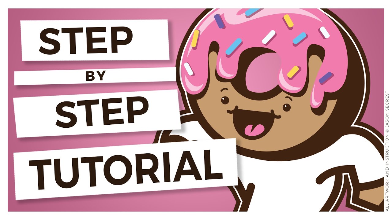Adobe Illustrator Tutorial using Shapes