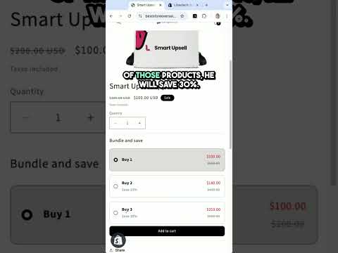 Secret Shopify Bundle Trick Most Sellers Don't Know 🤫 #shopify #shopifydropshipping