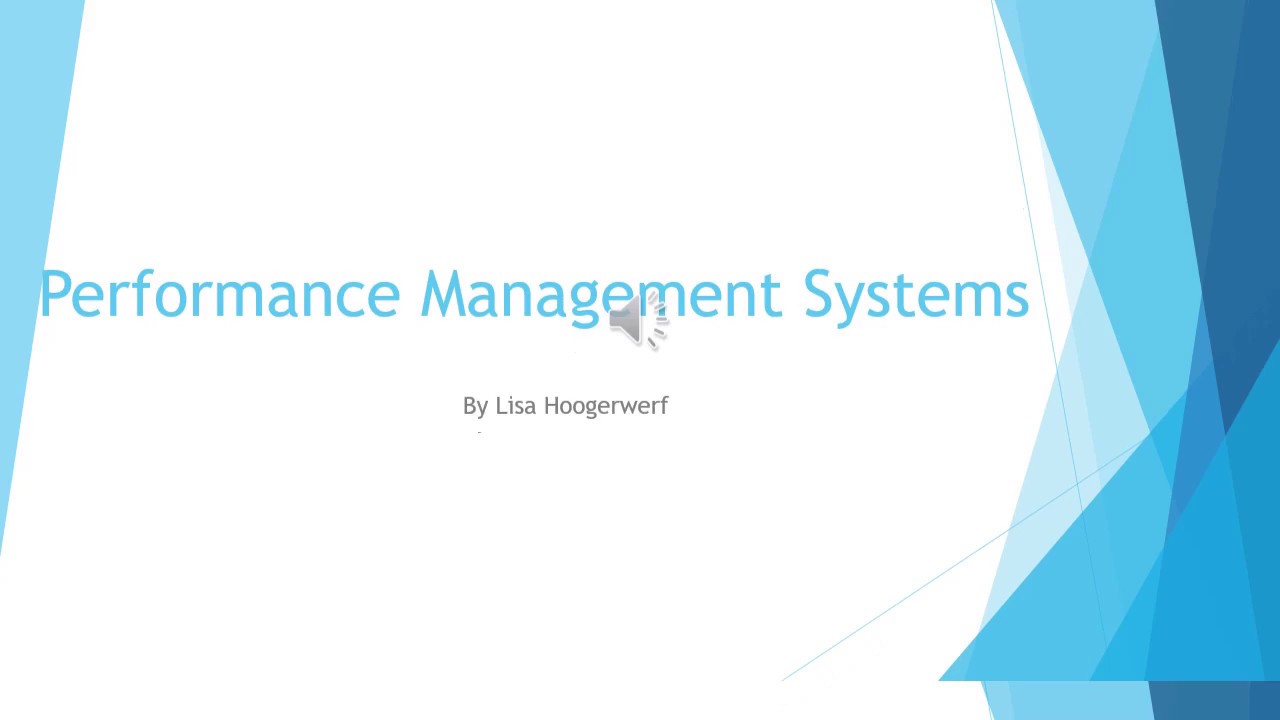 Performance Management Presentation
