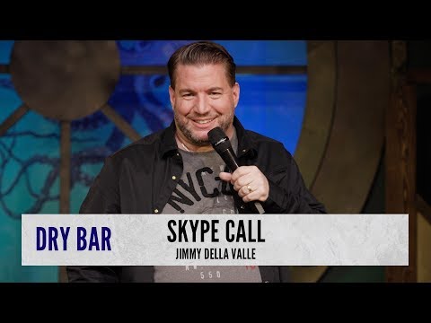 Spanish Skype Call. Jimmy Della Valle