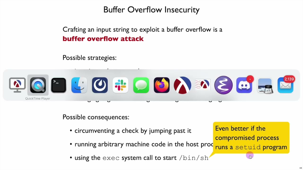 Netsec Buffer Overflow 6 - Attack Modes
