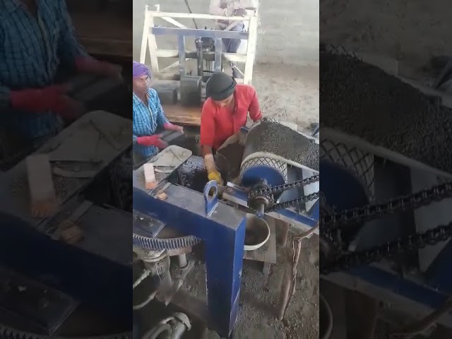 Fly Ash Brick Machine - 2 Cavity Hydraulic Bricks Making Machine ...